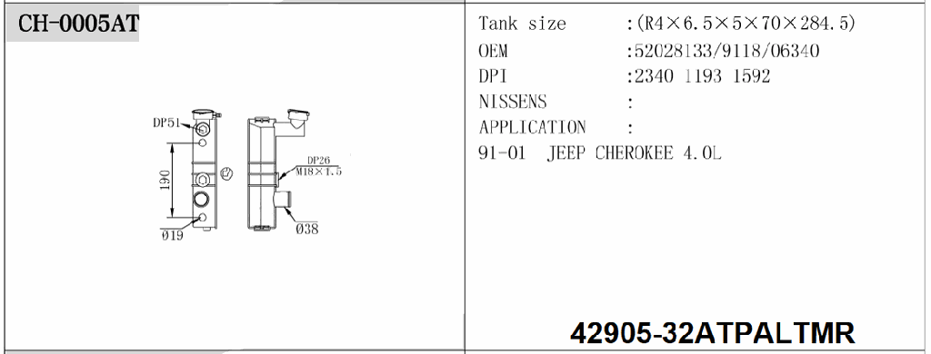 Shop | hanover auto parts radiator and condenser